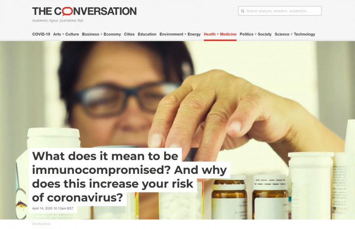 What does it mean to be immunocompromised? And why does this increase ...