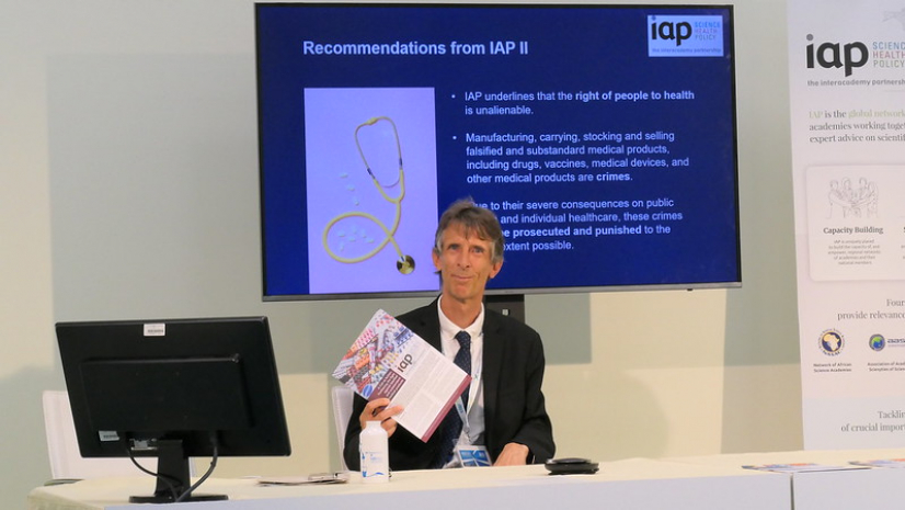 The InterAcademy Partnership (IAP) on the stage of ESOF 2020