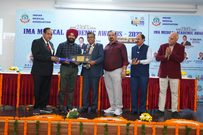 YPL Dr. Paramdeep Singh Receives Prestigious IMA National Academic ...