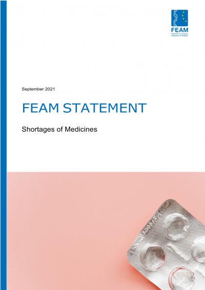 FEAM statement on shortages of medicines
