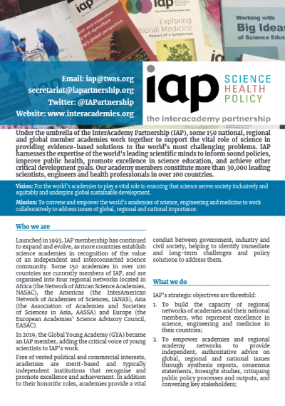 IAP 2023 leaflet