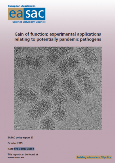 Gain of Function: Experimental Applications Relating to Potentially ...