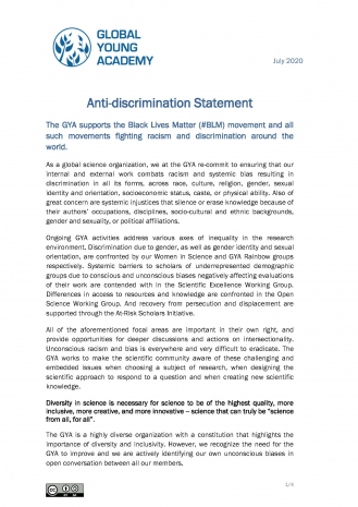 Anti-discrimination Statement